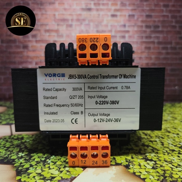 Jual READY VORGE Transformer Trafo Step Down JBK5 300VA out 36V/24V/12V no fort | Shopee Indonesia