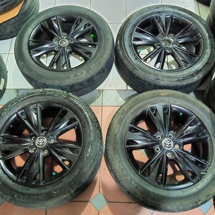 Jual VELG INOVA VENTURER RING 17 PLUS BAN WARNA HITAM PCD 5X114 ...