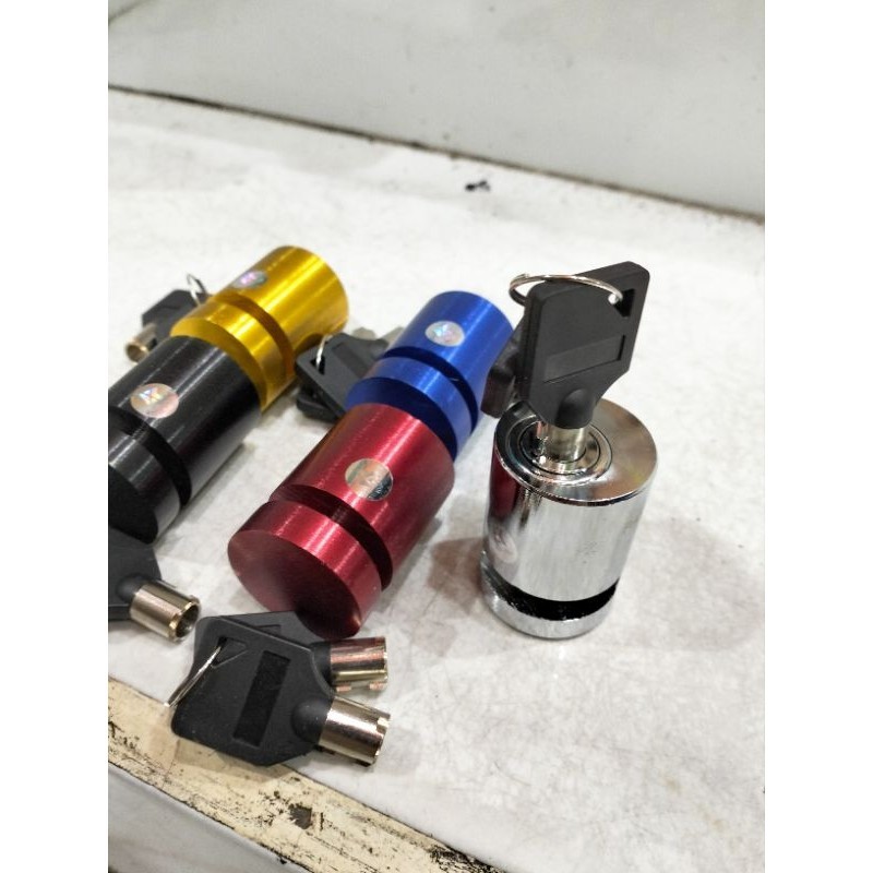 Jual kunci disc motor bulat kunci cakram motor gembok cakram motor ...