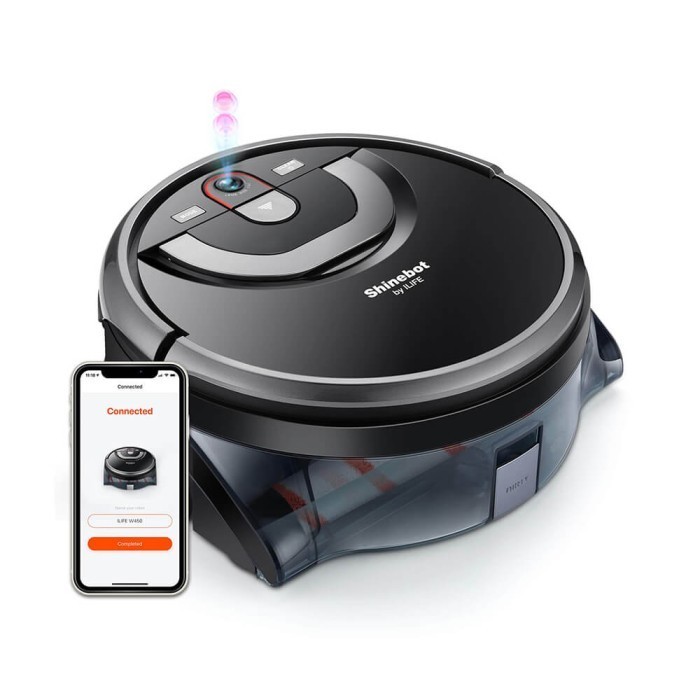 Jual ILIFE W400 W450 Mopping Floor Robot Cleaner Robot Pel Lantai ...