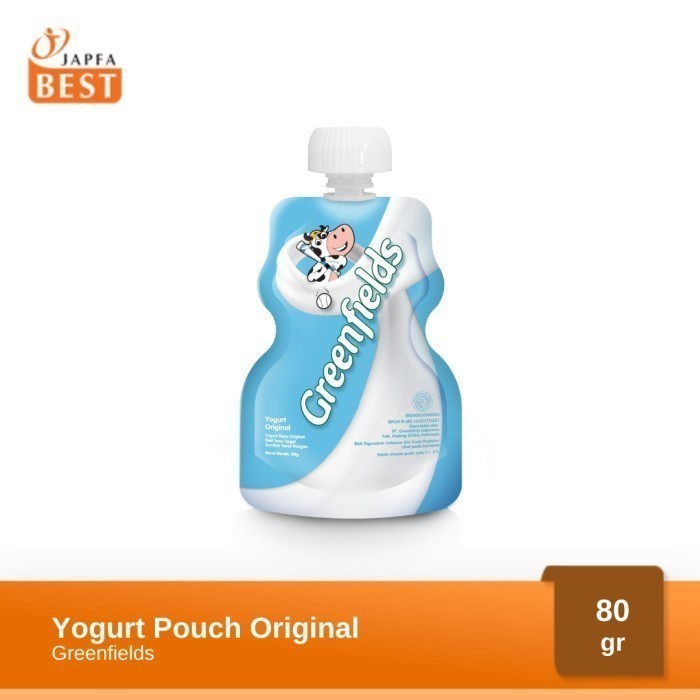 Jual Greenfields Yogurt Pouch Original 80gr | Shopee Indonesia