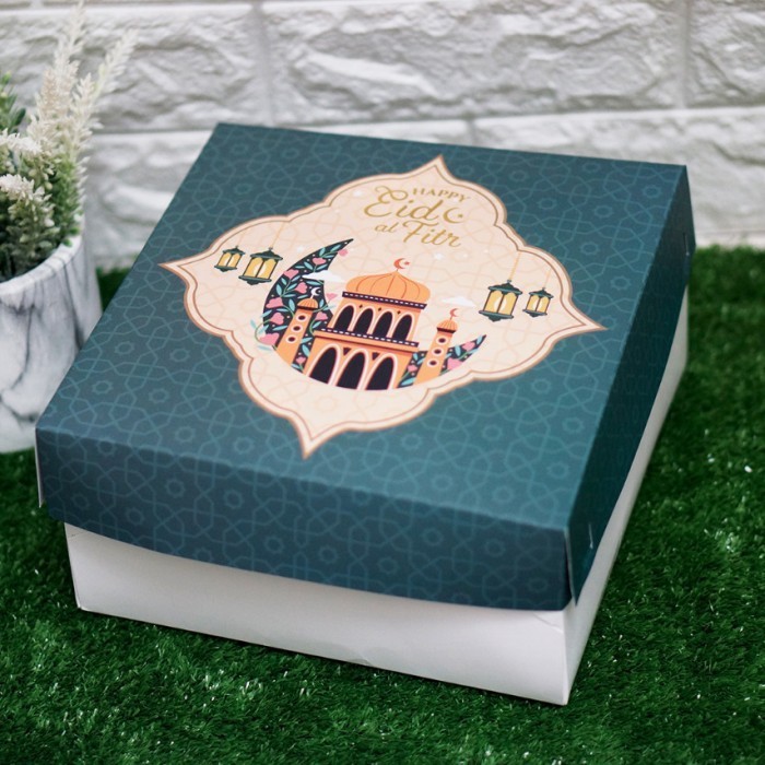 Jual Kotak kue lebaran uk 22 dan 25 cm, kotak kue bolu idul fitri ...
