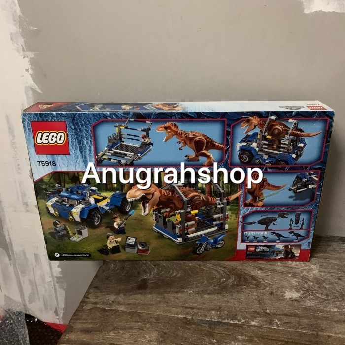 Jual Lego 75918 Jurassic World T-Rex Tracker | Shopee Indonesia