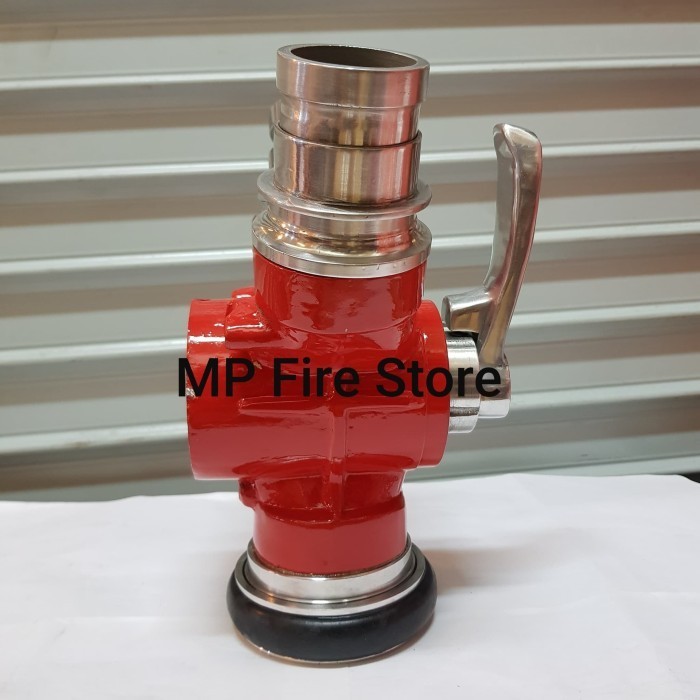 Jual Y Connection Hydrant cabang 3 way Pemadam 2.5 x 2 x 2 Inch ...