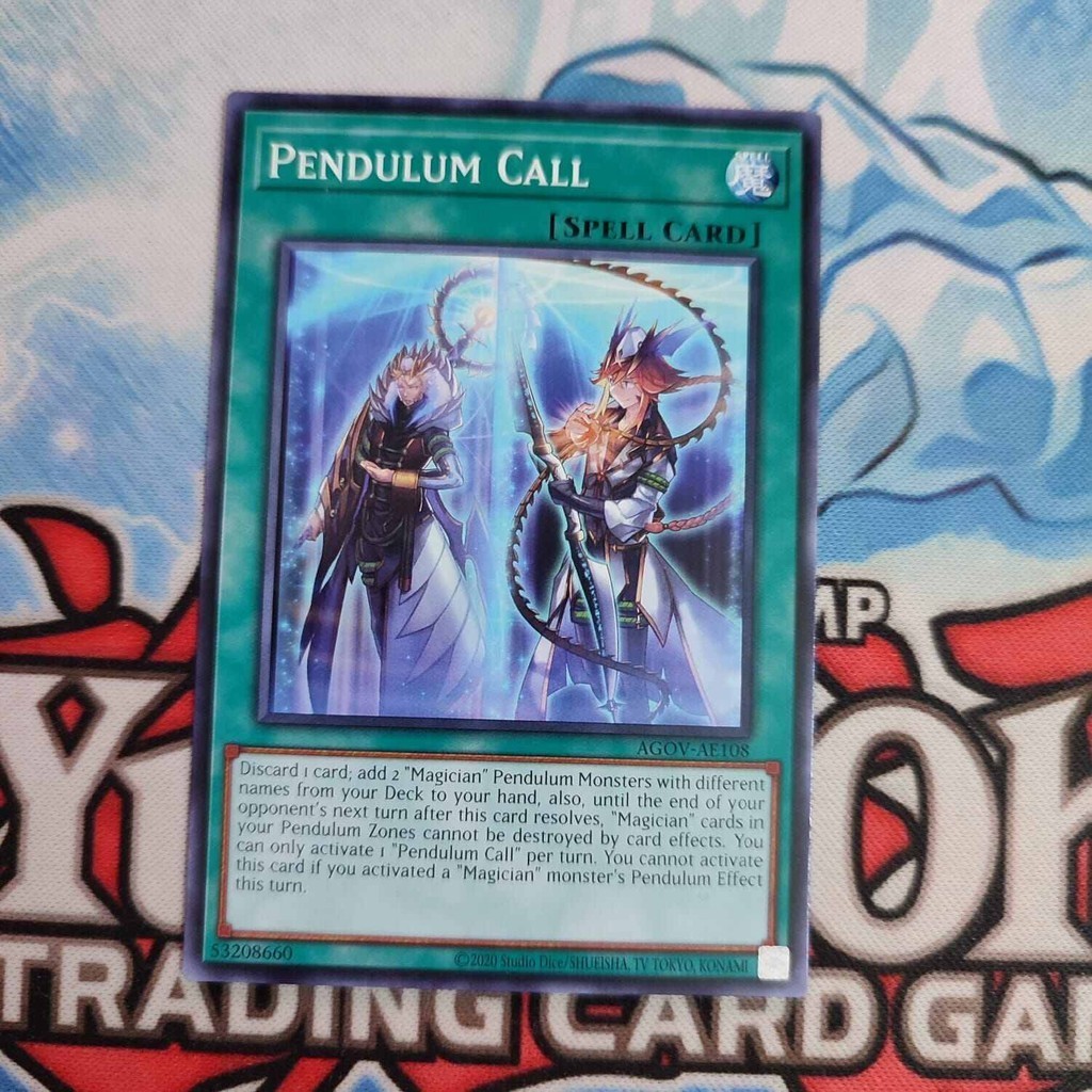 Jual yugioh AE pendulum call AGOV-AE108 C original | Shopee Indonesia