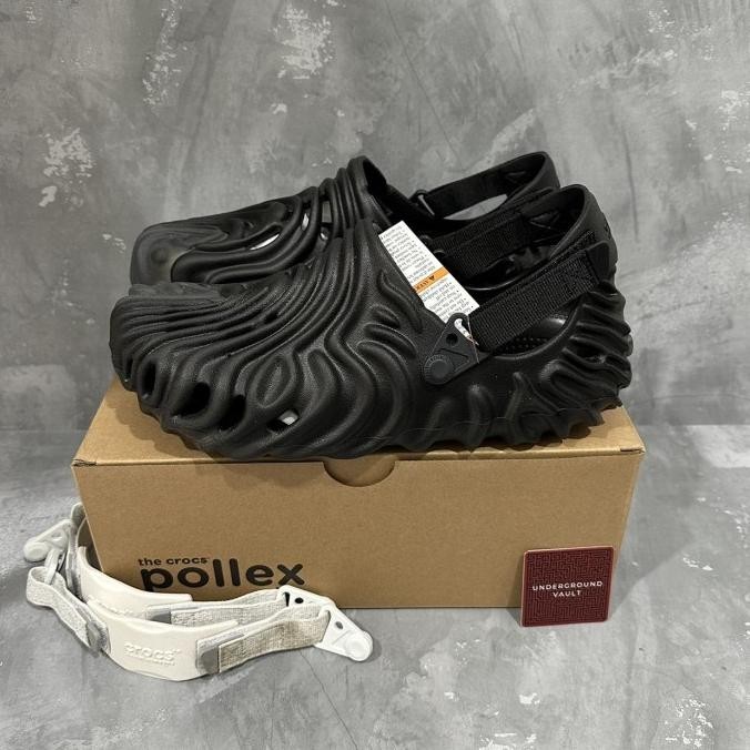 Jual Crocs Pollex Clog Salehe Bembury Classic Clog Sasquatch Hitam ...