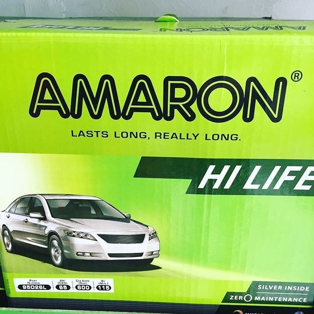 Jual New Aki Mobil Mitsubishi Pajero Sport 95D26L / 80D26L Amaron Hi Life Kode Cu233 | Shopee ...