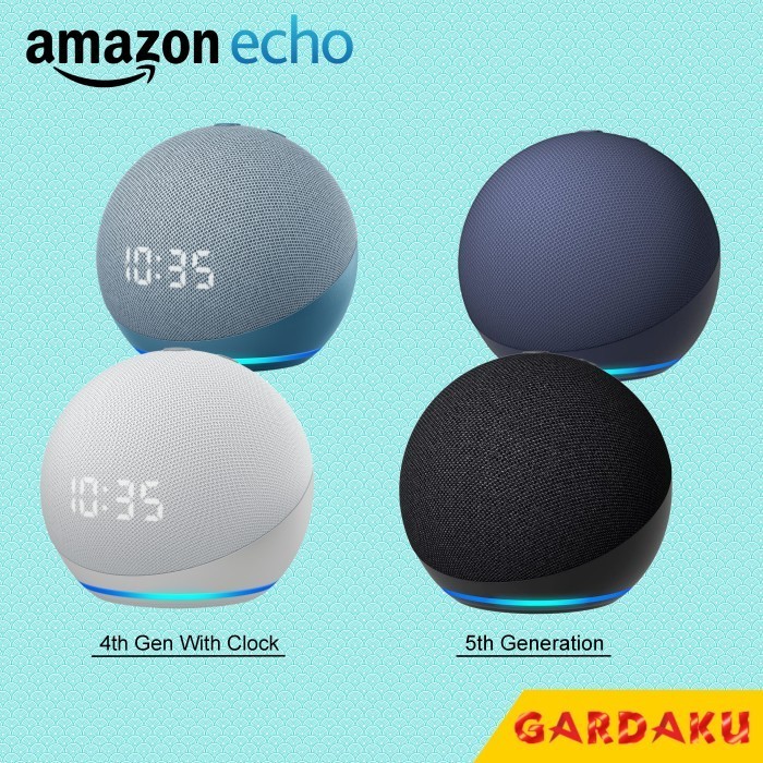 Jual Amazon Echo Dot 5th gen with clock Generasi 5 bukan Homepod Mini ...