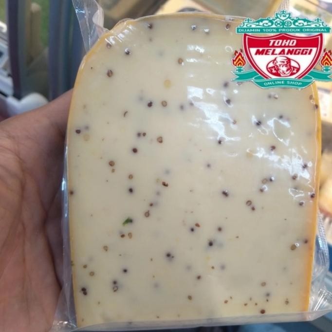 Jual Gouda Keju Belanda Mustard 250 gr Cheese Import Holland Whole ...