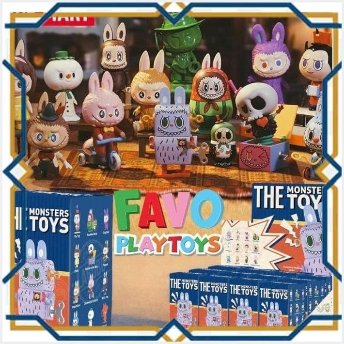 Jual [FAV] POP MART LABUBU - THE MONSTERS TOYS SERIES BLIND BOX FIGURE | Shopee Indonesia
