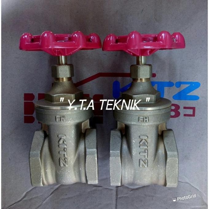 Jual New Gate Valve Kitz 2Inch / Stop Kran Kitz 2 Inch Japan Original ...