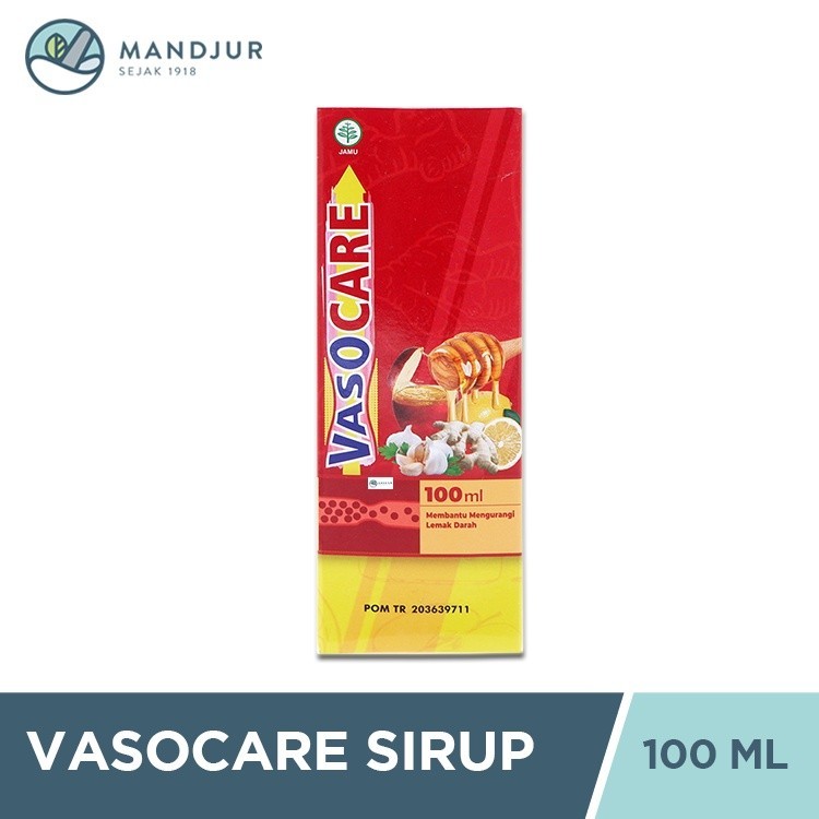 Jual Vasocare Sirup 100 mL - Mengurangi Lemak Darah | Shopee Indonesia