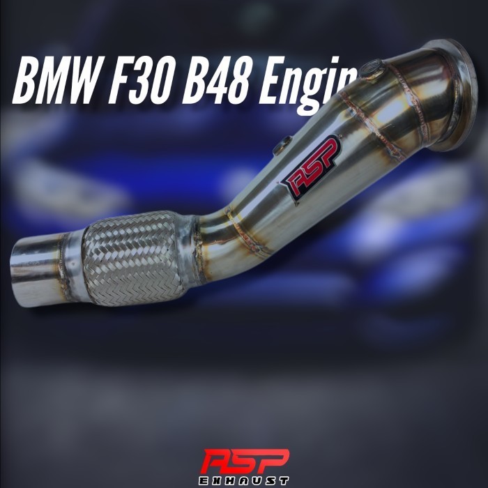 Jual Downpipe BMW F30/G20/G30 B48 Engine Catless Stainless SUS304 ...