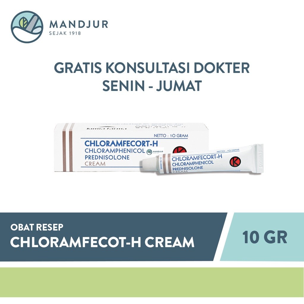 Jual Chloramfecort H Cream 10 Gram | Shopee Indonesia