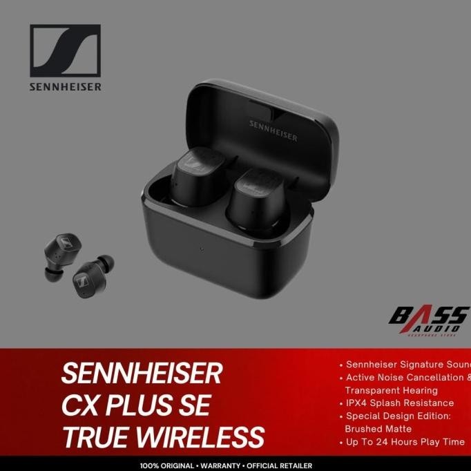 Jual Sennheiser Cx Plus Se Special Edition Anc True Wireless Earphone Tws Murah Berkualitas ...