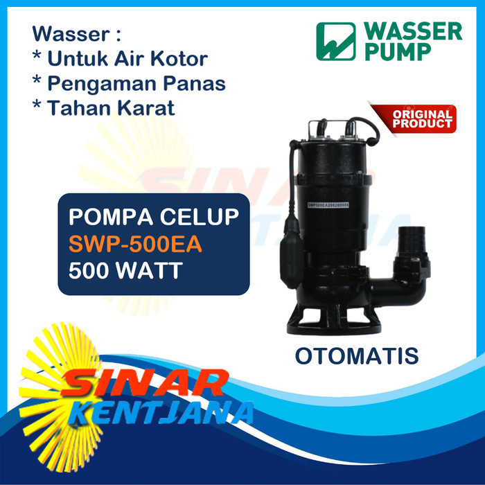 Jual Masih Ada! Pompa Celup Air Kotor Wasser Swp-500Ea (Auto) | Shopee Indonesia