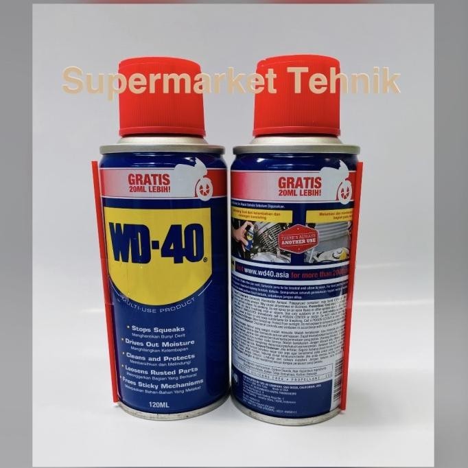 Jual Wd 40 Pelumas Anti Karat 4 Fl Oz 120Ml Lubricant Wd40 | Shopee Indonesia