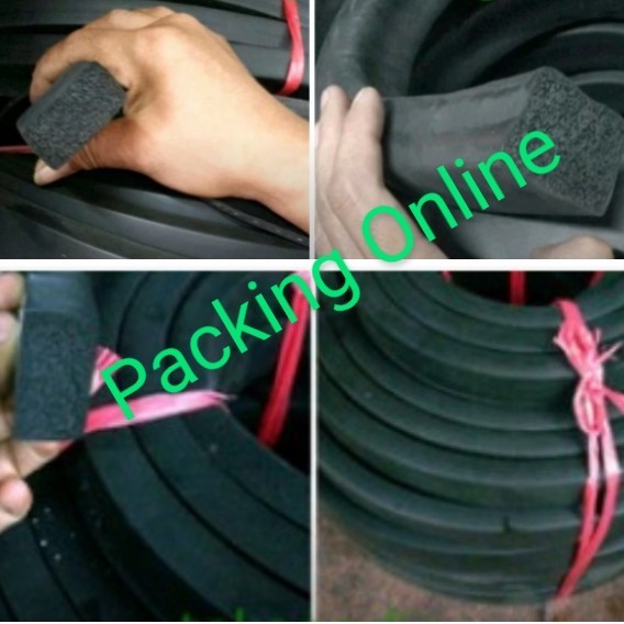 Jual Sponge Sintetis / Karet Pena Getar Kedap Air 20Mm X 17Mm X 1000Mm ...