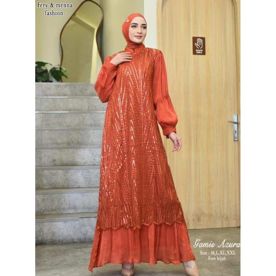 Jual Gamis Tule Modern Muslim Mode Tulle Dan Lain Nya | Shopee Indonesia