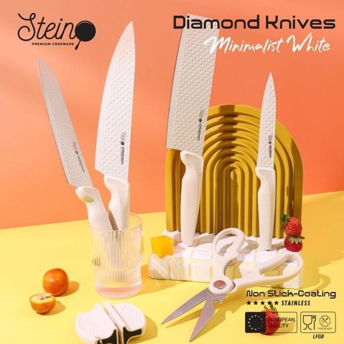 Jual Spy Pisau Set Stein Stain Cookware Piso Dapur Steincookware ...