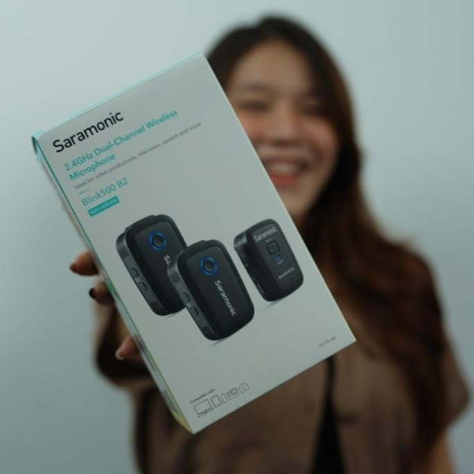 Jual Saramonic Microphone Blink 500 B2 New Version Wireless Mic Clip On