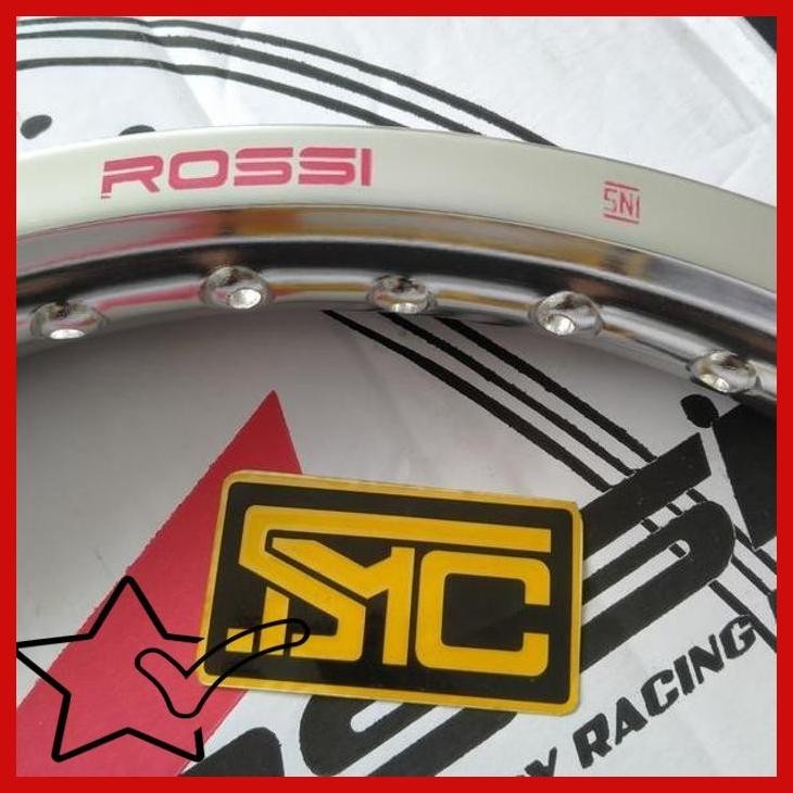 Jual [SMPC] RIMS RING VELG RUJI 160X17 FULL CNC SILVER VROSSI HI ...