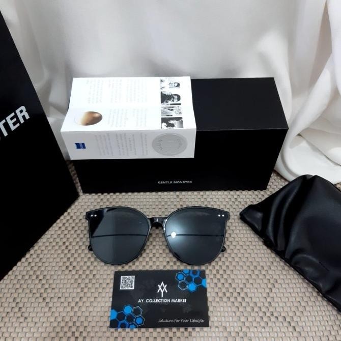 Jual Kacamata Sunglasses Gentle Monster Gm Solo Clone 1:1 Flat Lens | Shopee Indonesia