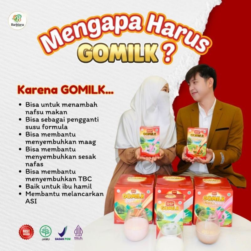Jual GOMILK,Susu Kambing Etawa Plus Herbal,Daun Kelor,Mengkudu,Daun ...