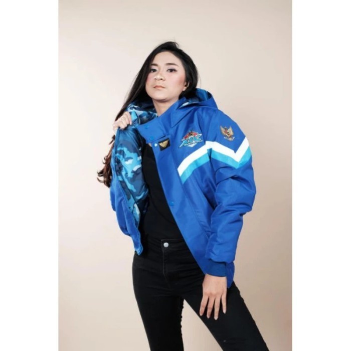 Jual JAKET XTC FULL BIRU RESMI BERLABEL PUSAT | Shopee Indonesia
