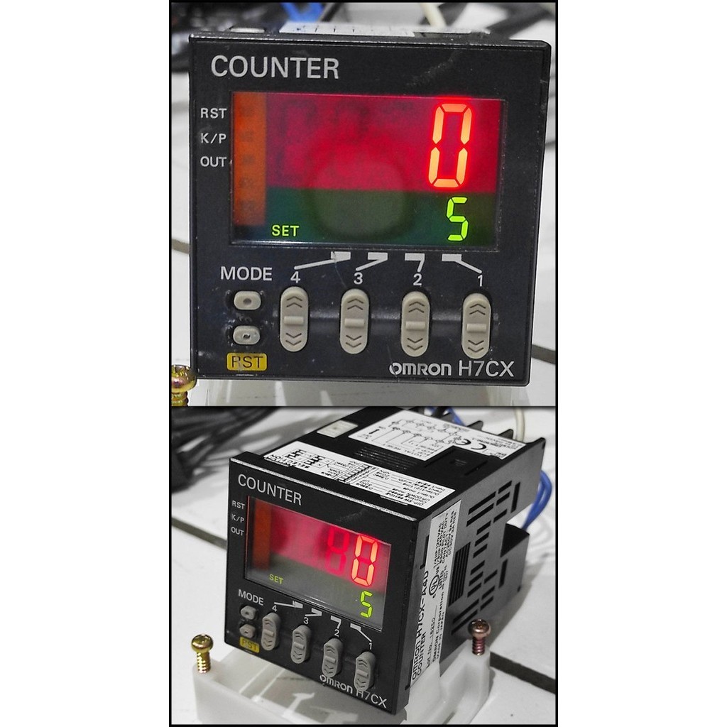 Jual OMRON Digital counter H7CX-A4D 12 to 24 VDC 48x48mm | Shopee Indonesia