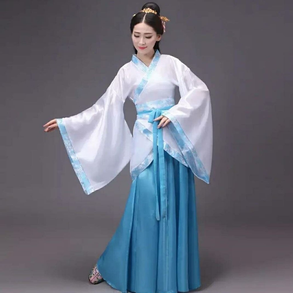 Jual Women's Tang Suit Hanfu Formal Adult Performance Costume | Shopee ...