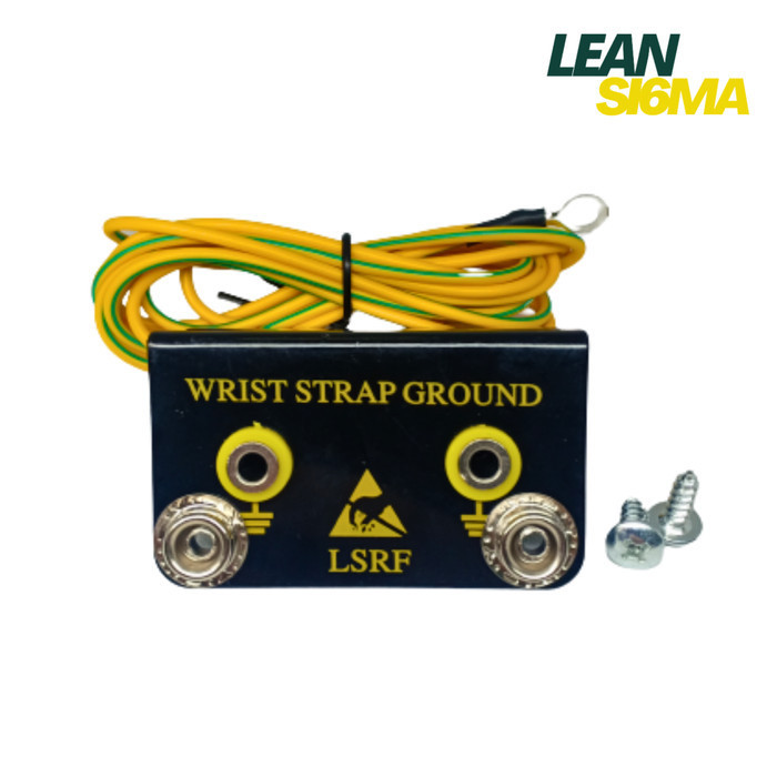 Jual ANTI STATIC SOCKET RING GROUND CONNECTOR FOR ESD WRIST STRAP ...