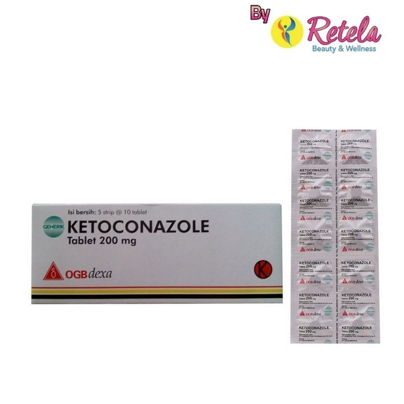 Jual Ketoconazole 200 Mg Dexa 1 Strip 10 Tablet | Shopee Indonesia