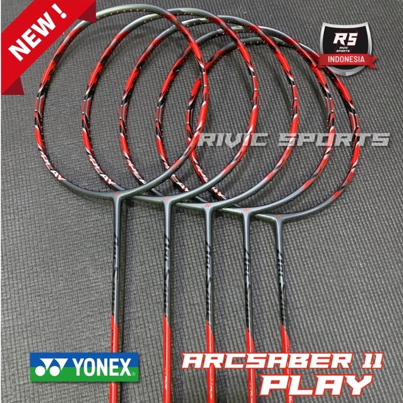 Jual NEW RAKET BADMINTON YONEX ARCSABER 11 PLAY ORIGINAL 100% ARC SABER ...