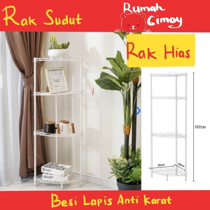 Jual Rak Sudut Ruangan - Rak Besi Sudut Ruangan - Lemari Sudut Ruangan ...