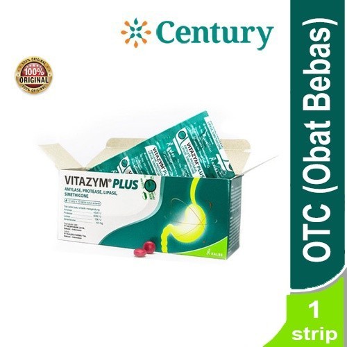 Jual Vitazym plus 1 strip isi 10 tablet | Shopee Indonesia