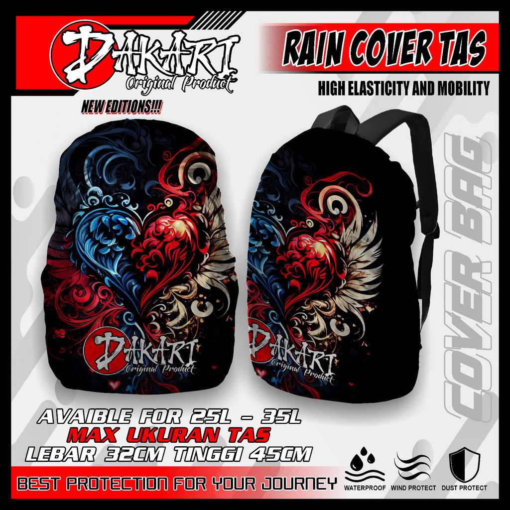 Jual Cover Tas / Raincover Bag / Cover Tas Waterproof / Cover Bag Anti ...
