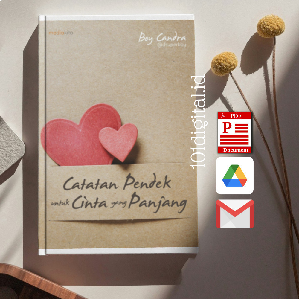Jual Buku Cetak Catatan Pendek Untuk Cinta Yang Panjang (Boy Candra ...