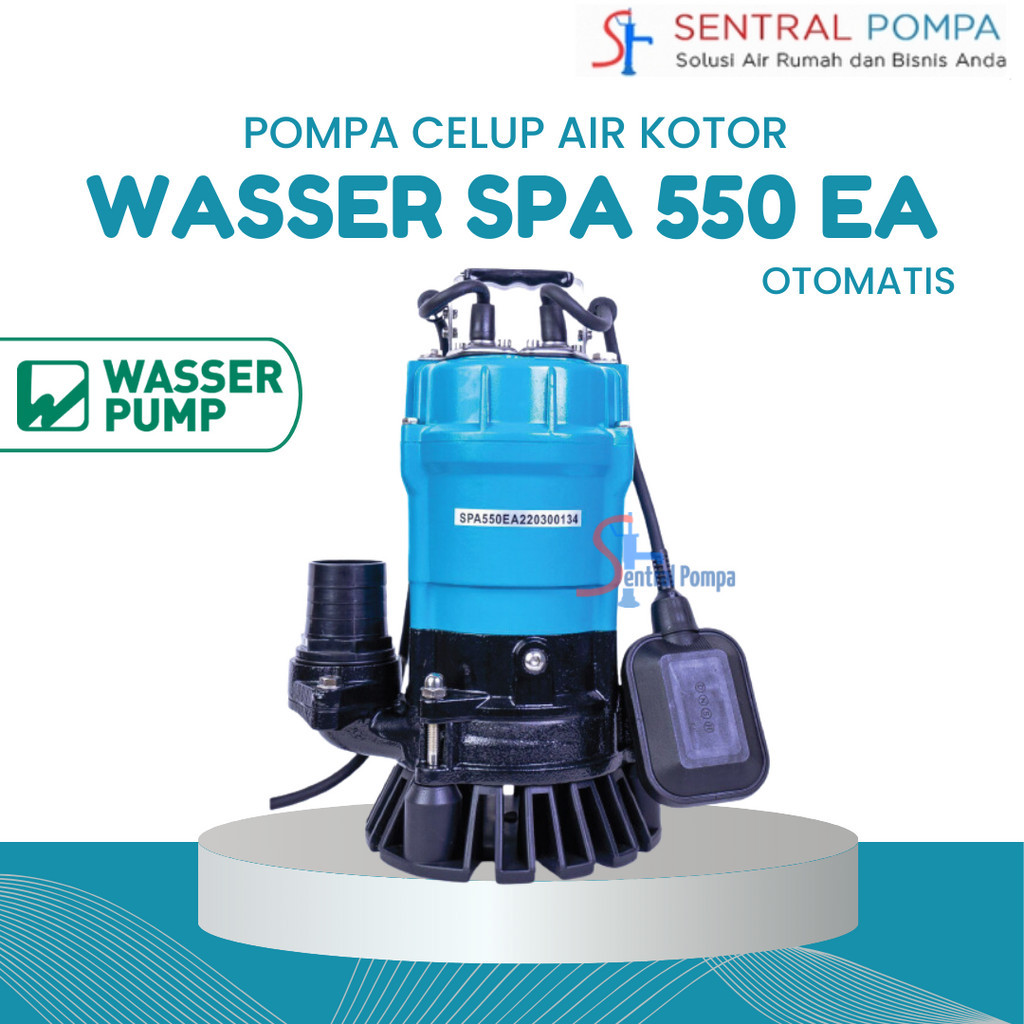 Jual Wasser SPA-550EA Pompa Celup Air Kotor auto SPA 550 | Sentral Pompa | Shopee Indonesia