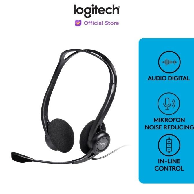Jual Logitech H370 USB Headset Komputer Laptop | Shopee Indonesia