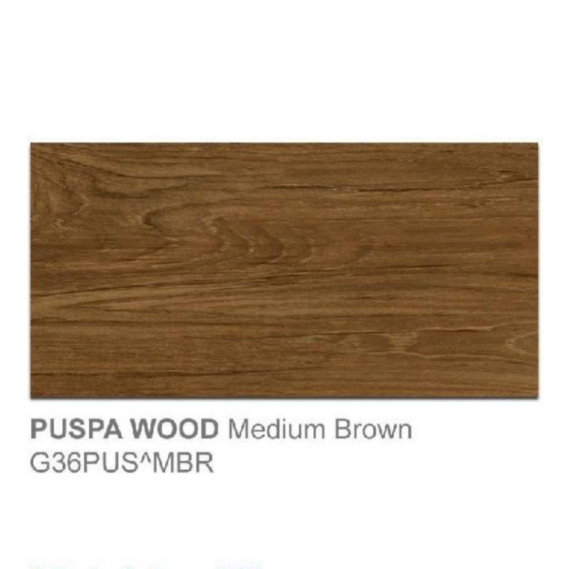 Jual KERAMIK MATT MOTIF KAYU PUSPA WOOD MEDIUM BROWN UKURAN 30X60 BY ...