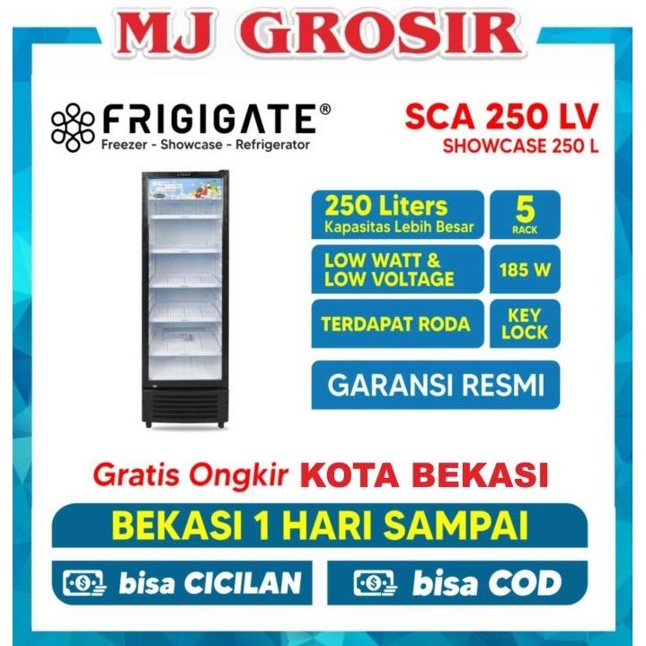 Jual Showcase Frigigate Sca 250 G 5 Rak Display Cooler Kulkas Low Watt ...