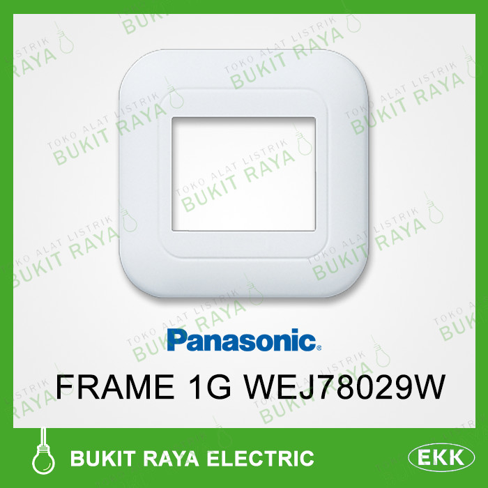 Jual Panasonic Wide Series Frame 1 Gang 2 Device WEJ78029W | Shopee ...