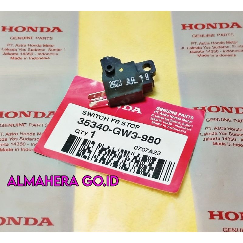 Jual Switch swit rem depan kanan Honda beAT/supra/vario/scoopy/karisma ...