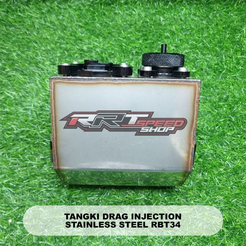 Jual Tangki DRAG injeksi stainless steel RBT 34 RACING MATIC Bebek MX ...
