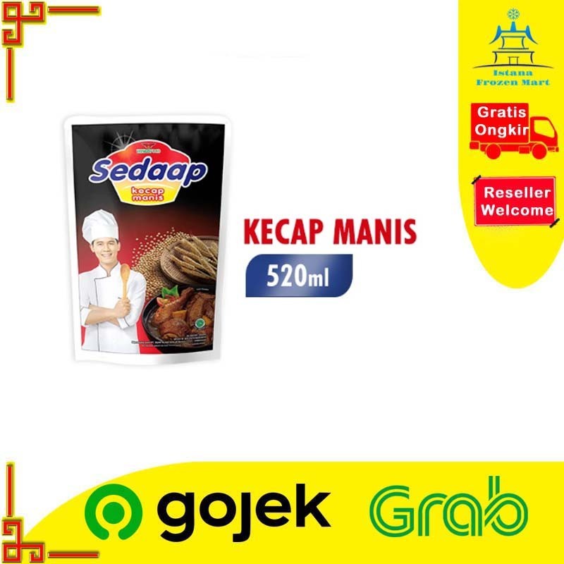 Jual Kecap Manis Sedap WINGS Refill 520 ML | Shopee Indonesia