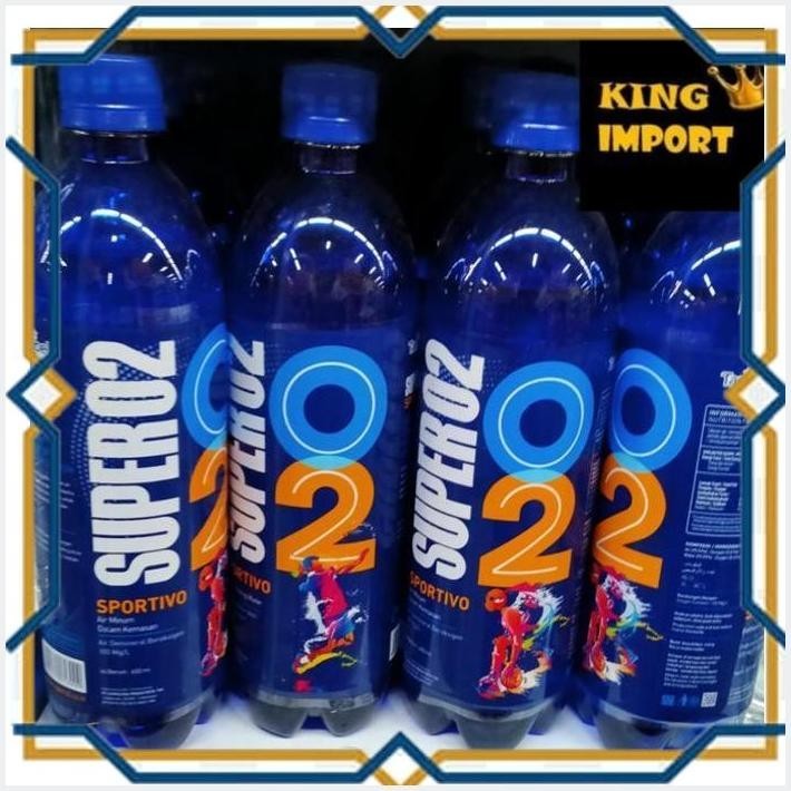 Jual [KGP] SUPER O2 SPORTIVO 600ML MINUMAN AIR OKSIGEN | Shopee Indonesia