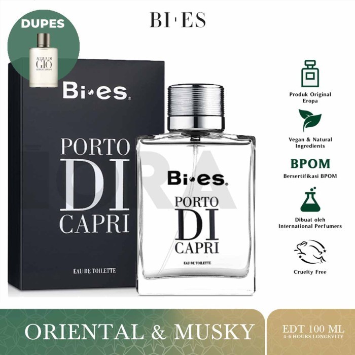 Jual Bies Bi Es Porto Di Capri 100Ml Edt - Parfum Original | Shopee ...