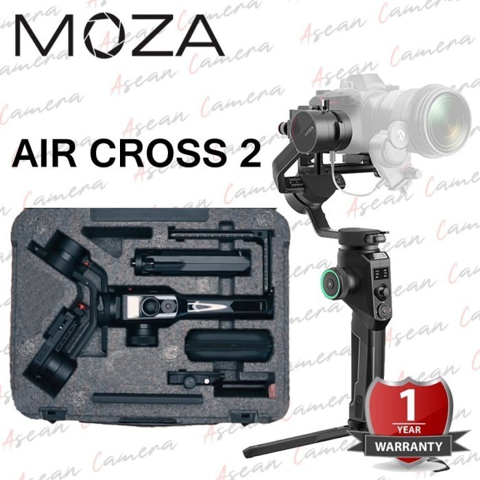 Jual Gimbal Stabilizer Kamera DSLR Moza AirCross 2 Basic | Shopee Indonesia