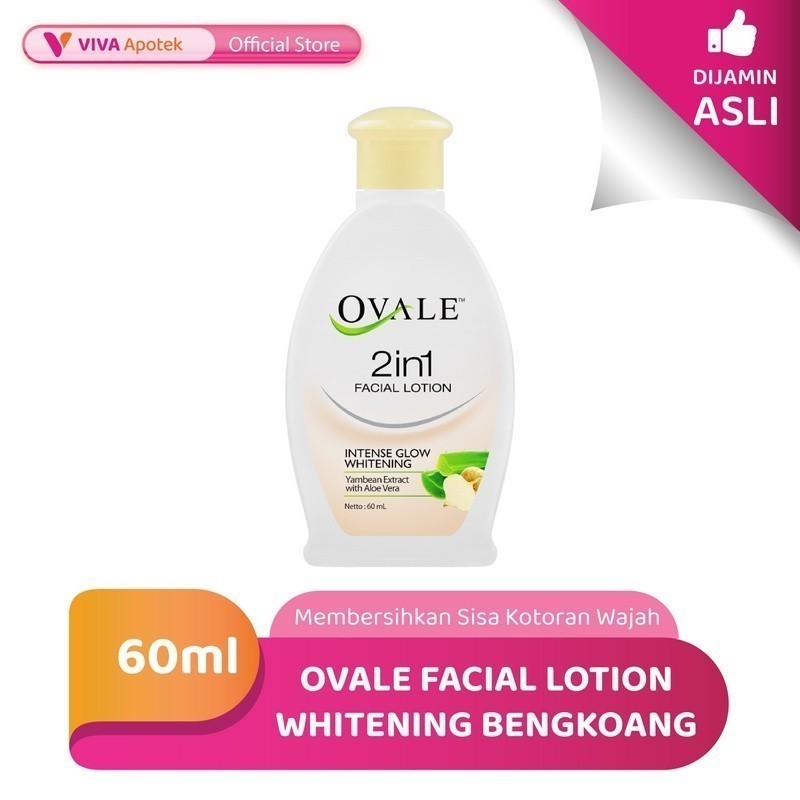 Jual Ovale Facial Lotion Whitening Bengkoang (60 ml) | Shopee Indonesia